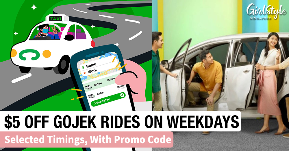 Get $5 Off Your Gojek Rides In Singapore On Weekdays At Selected ...