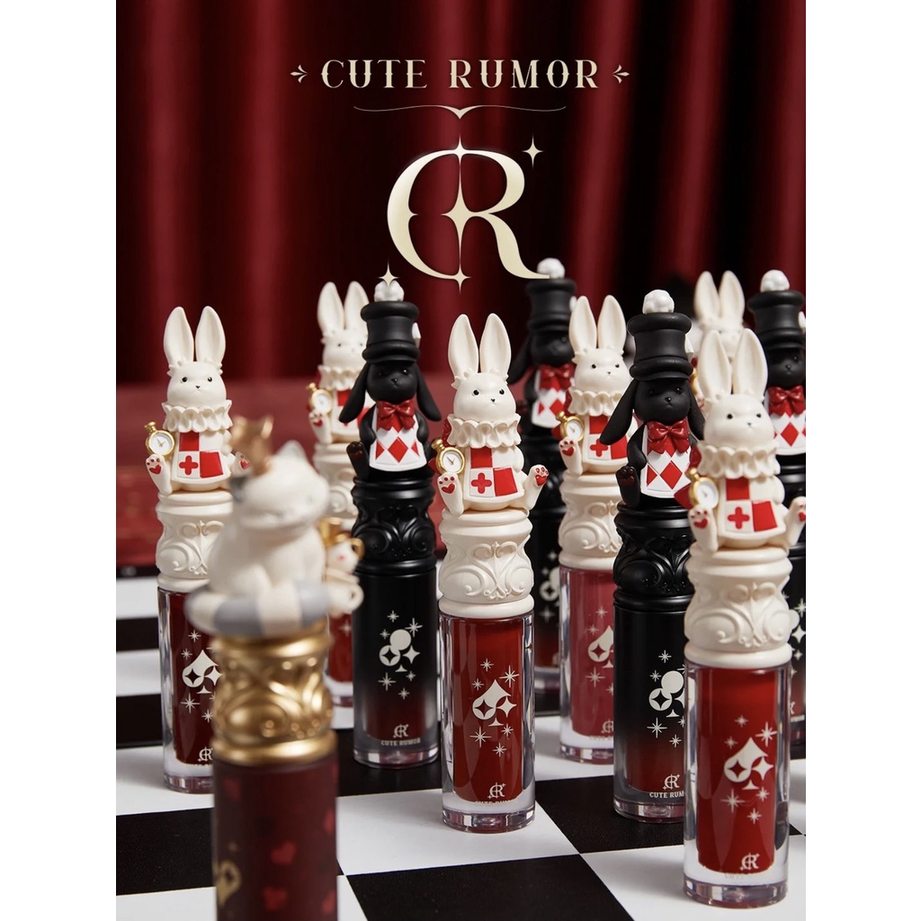 CuteRumor Rabbit Chess Piece Lipsticks & Lip Glosses Come In Wearable ...