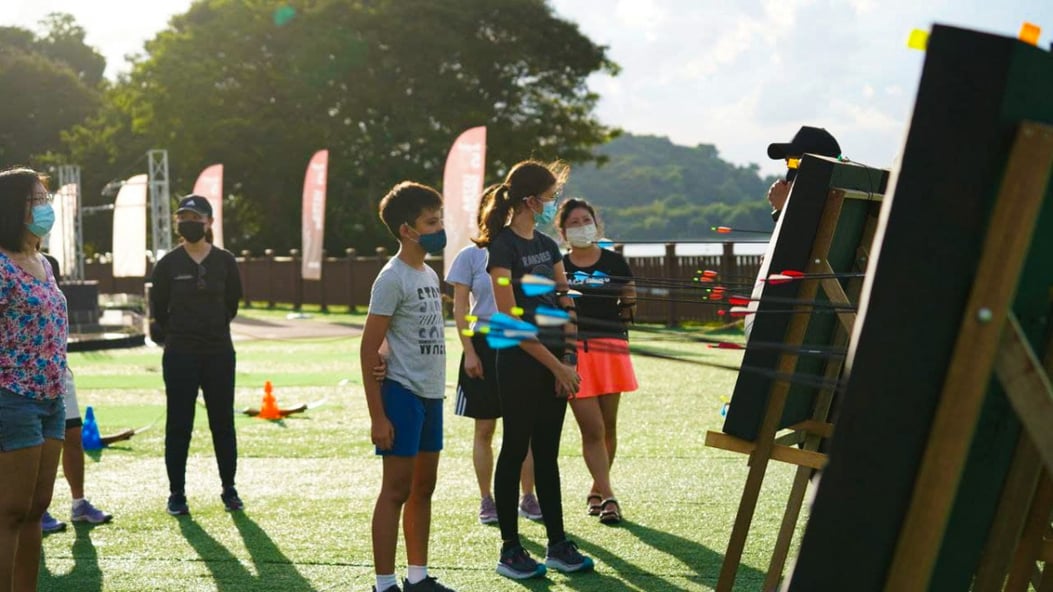 New $5/Pax Archery By The Beach In Singapore: Includes Guided Lesson ...