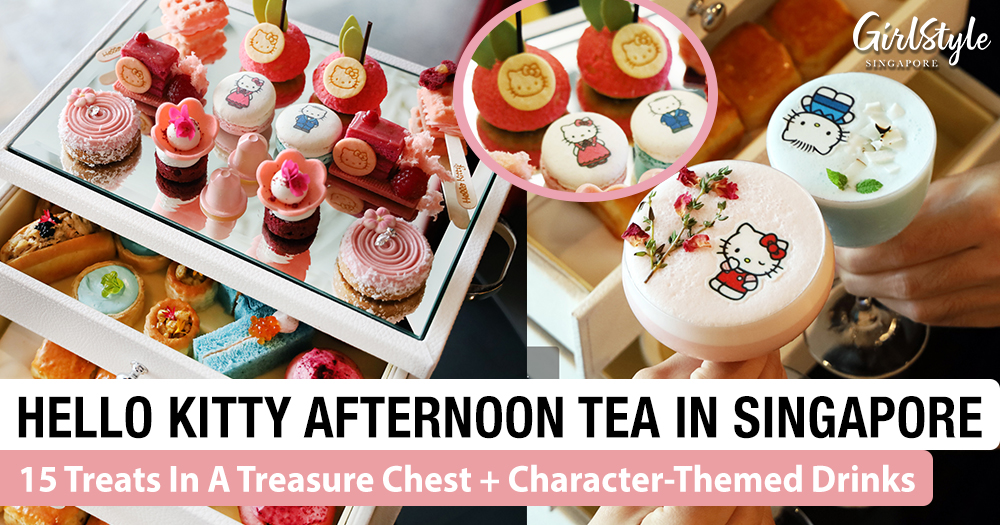 Hello Kitty Afternoon Tea In Singapore In A Treasure Chest