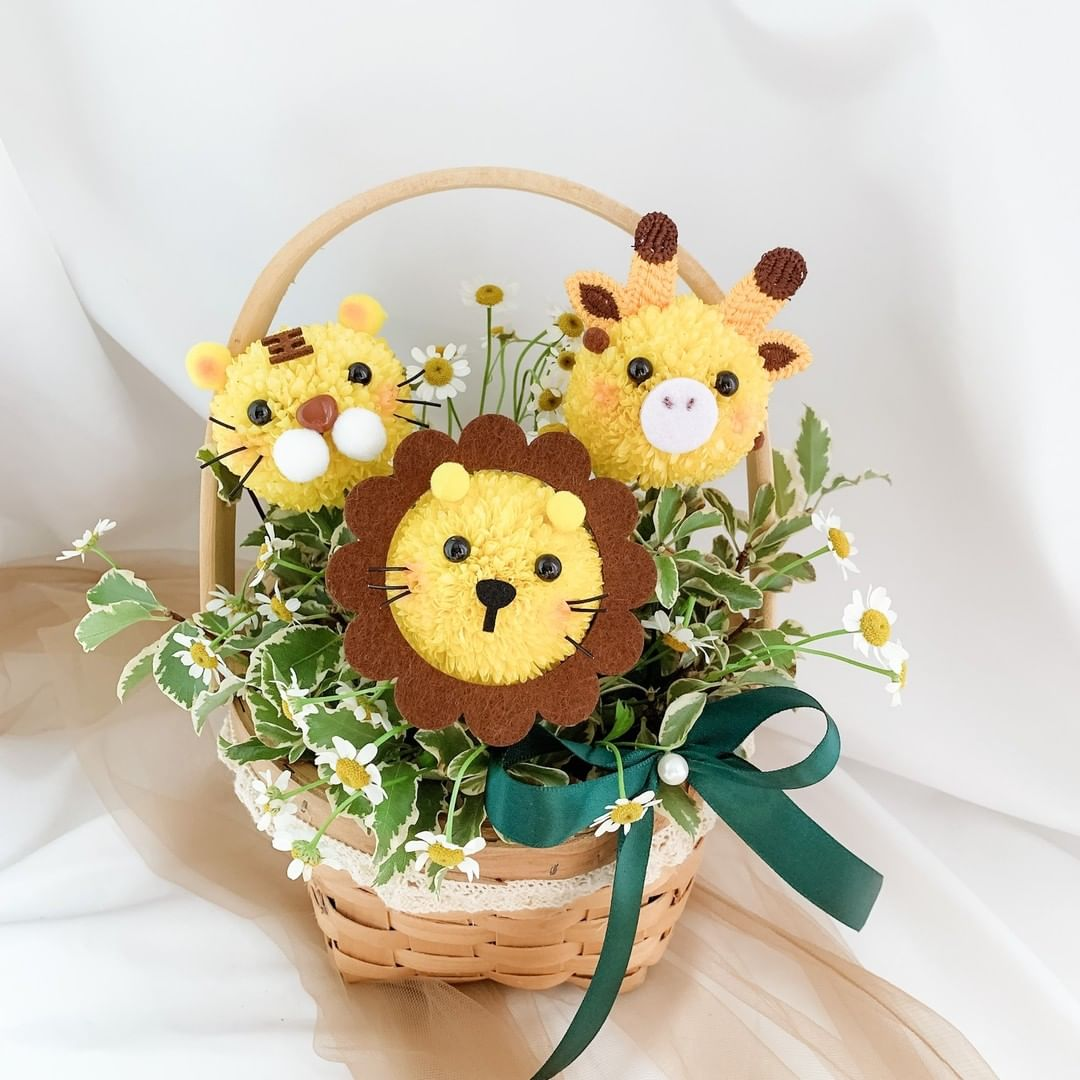 The Floral Edition: Singapore Florist With Cute Animal & Disney Bouquets