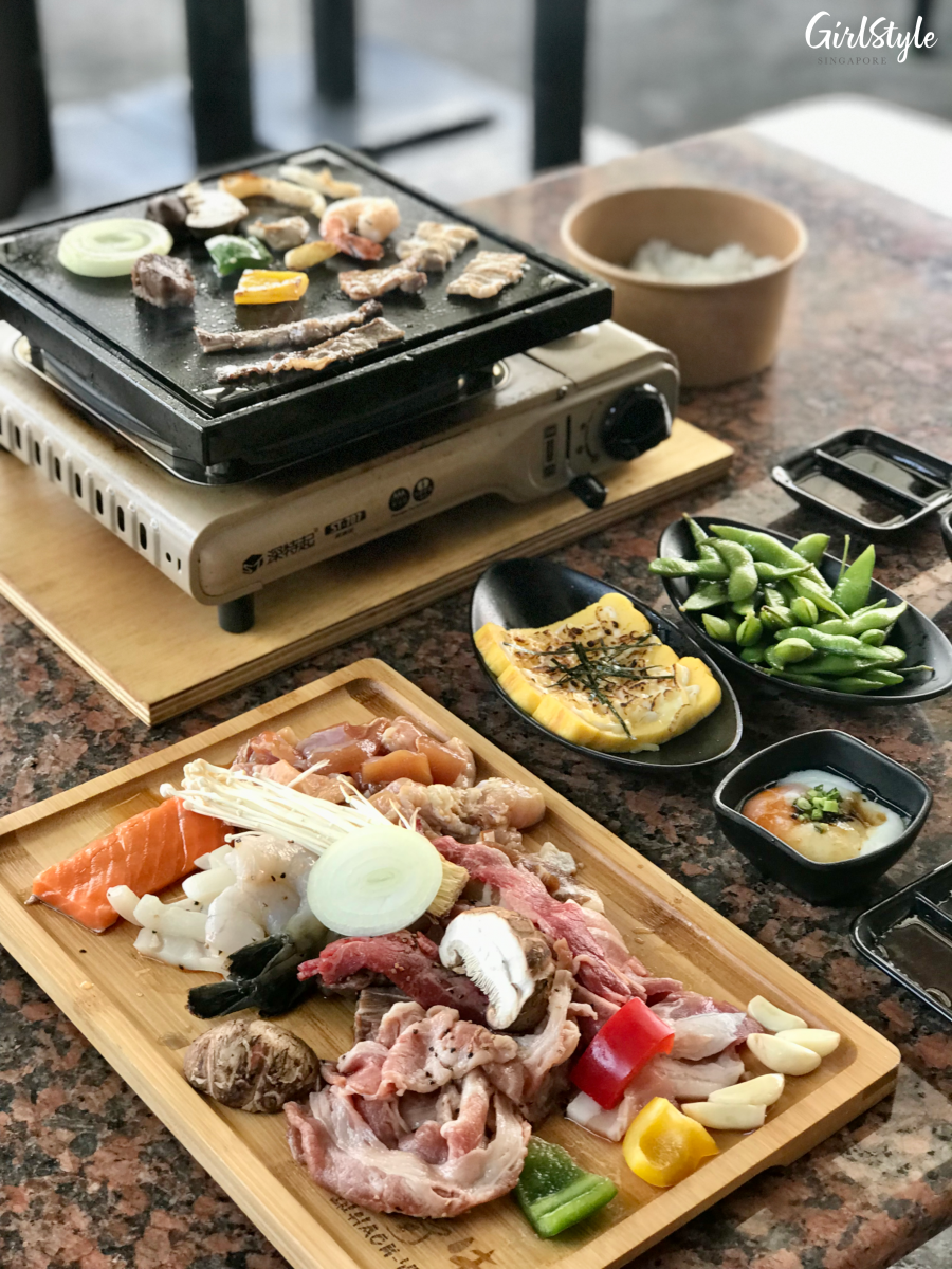 Whack-Yu Yakiniku Review: New Lava Stone BBQ In A Coffee Shop Has Affordable Set Meals From $7.50