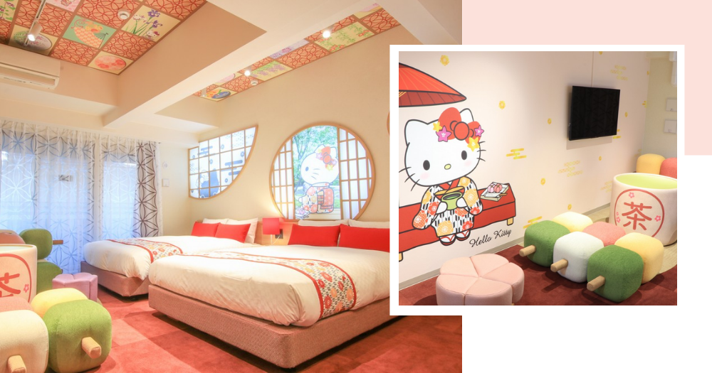 Hello Kitty Hotel Rooms In Kyoto - Resi Stay The Kyoto In Japan