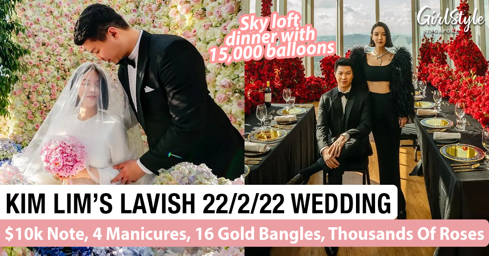 Kim Lim's Wedding Involved A $10k Note, 4 Manicure Changes, 16 Gold ...