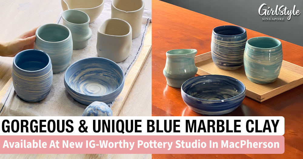 Arudio Pottery Class: Work With A Gorgeous Blue Marble Clay For The ...
