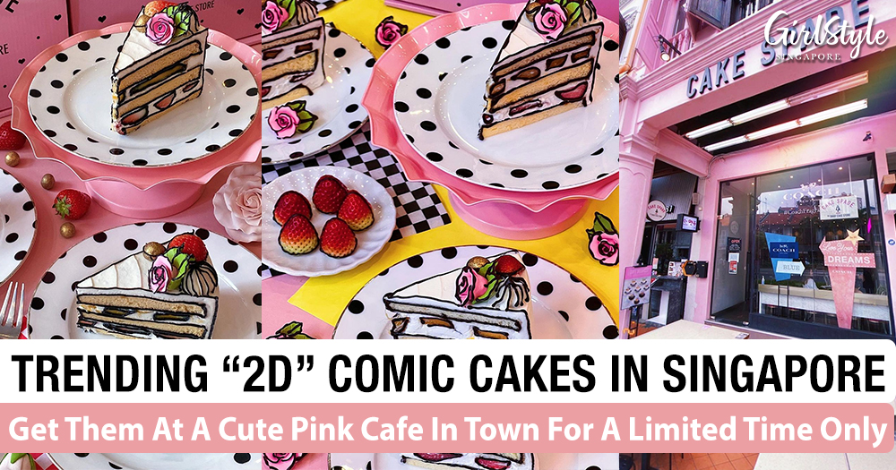 2D Comic Cakes Are Trending In Singapore & You Can Get Them At Cake Spade