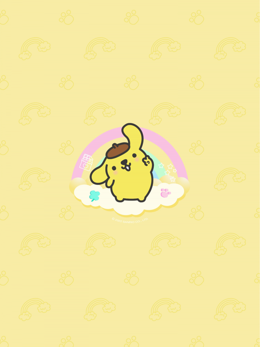 6 New Sanrio Pompompurin Phone Wallpapers To Save For Free