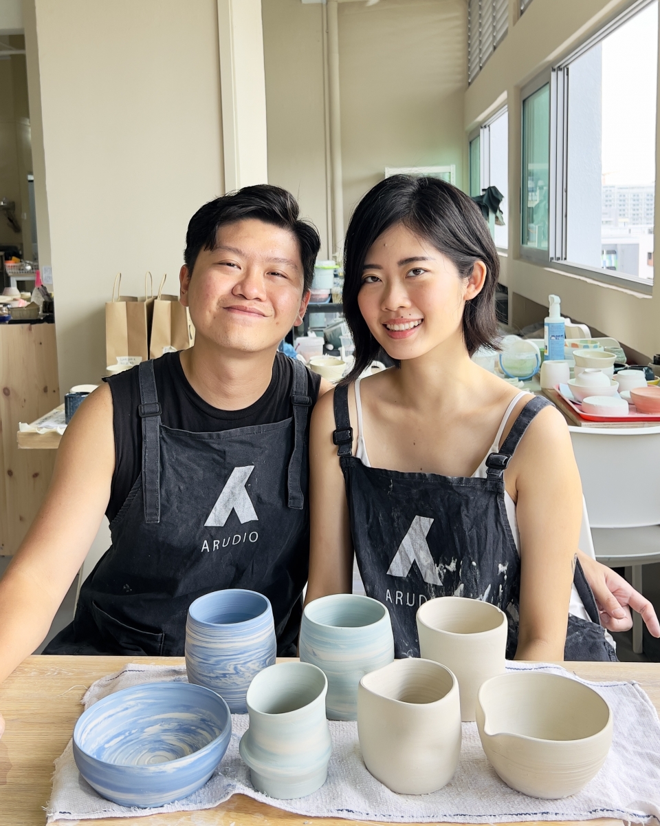 Arudio Pottery Class: Work With A Gorgeous Blue Marble Clay For The ...
