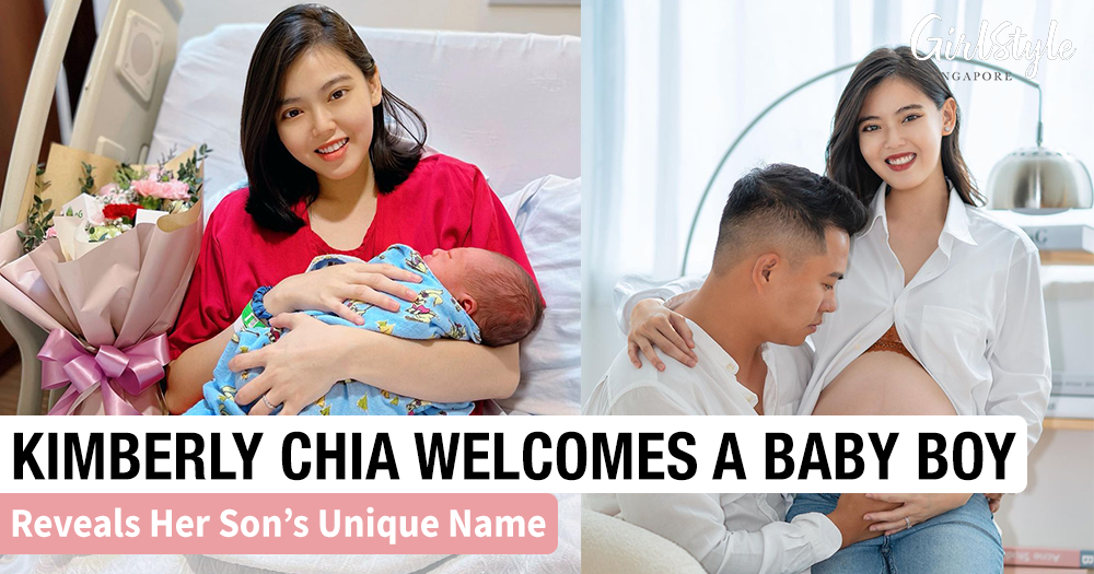 Local Actress Kimberly Chia Welcomes A Baby Boy & Reveals His Unique Name