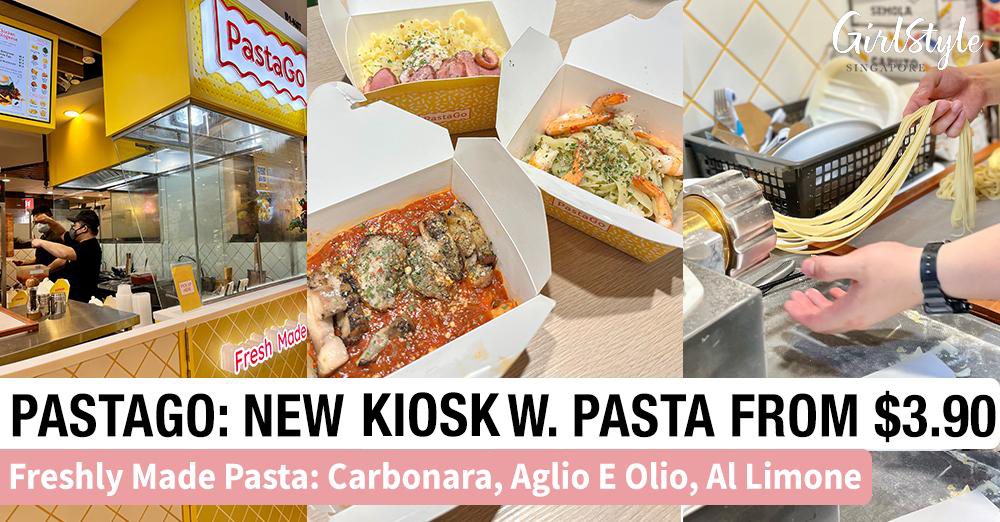 PastaGo Review: New Takeaway Kiosk At JCube Singapore Offers Affordable ...