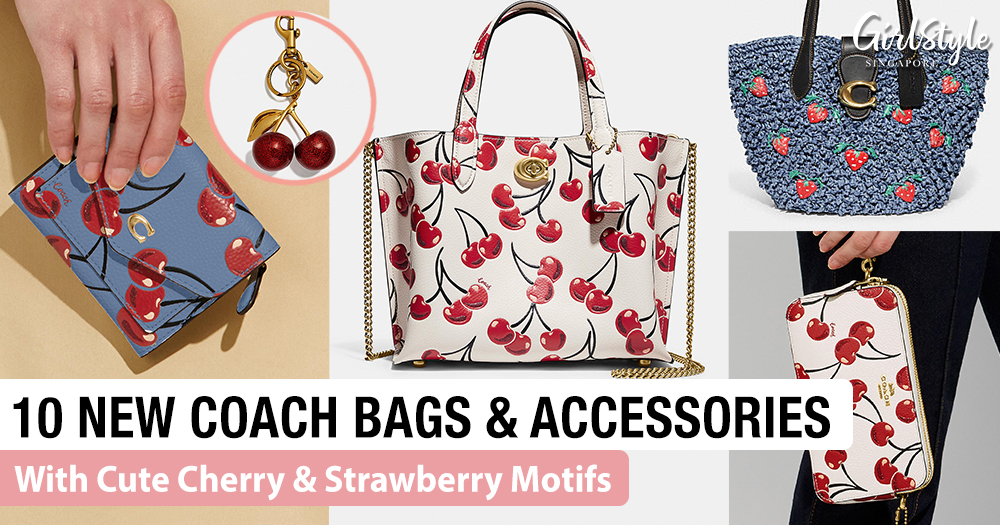 Coach Has New Cherry & Strawberry-Themed Bags, Purses & Accessories