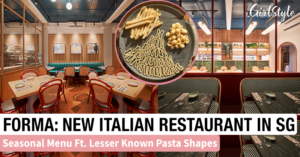 Forma: New Italian Restaurant In Singapore Has A Seasonal Menu With ...