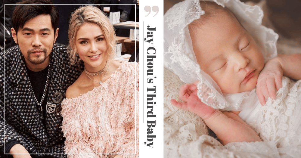 Jay Chou & Hannah Quinlivan Have Third Child, A Baby Girl
