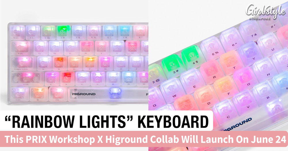 This Translucent Keyboard Has A Nostalgic Vibe & Lights Up In The ...