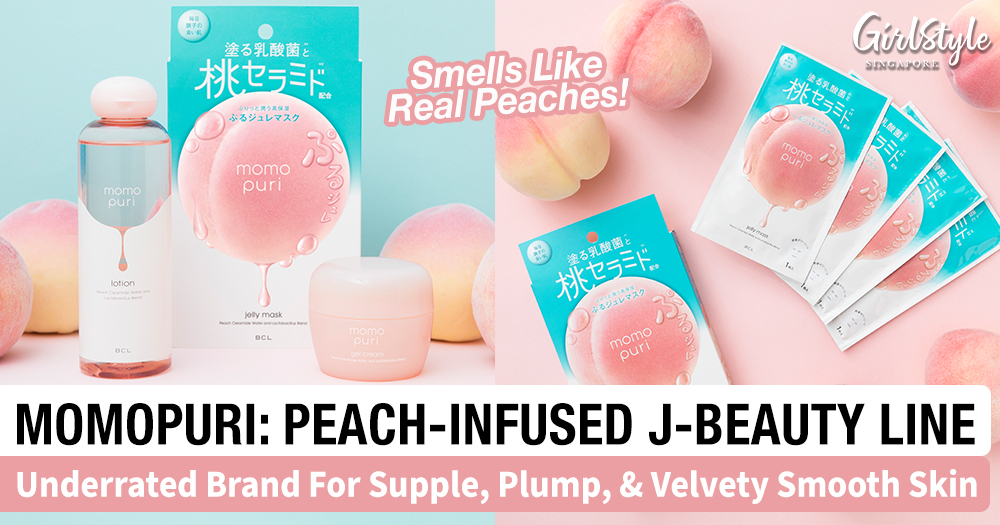 Momopuri: Peach-Infused Japanese Skincare Brand In Singapore