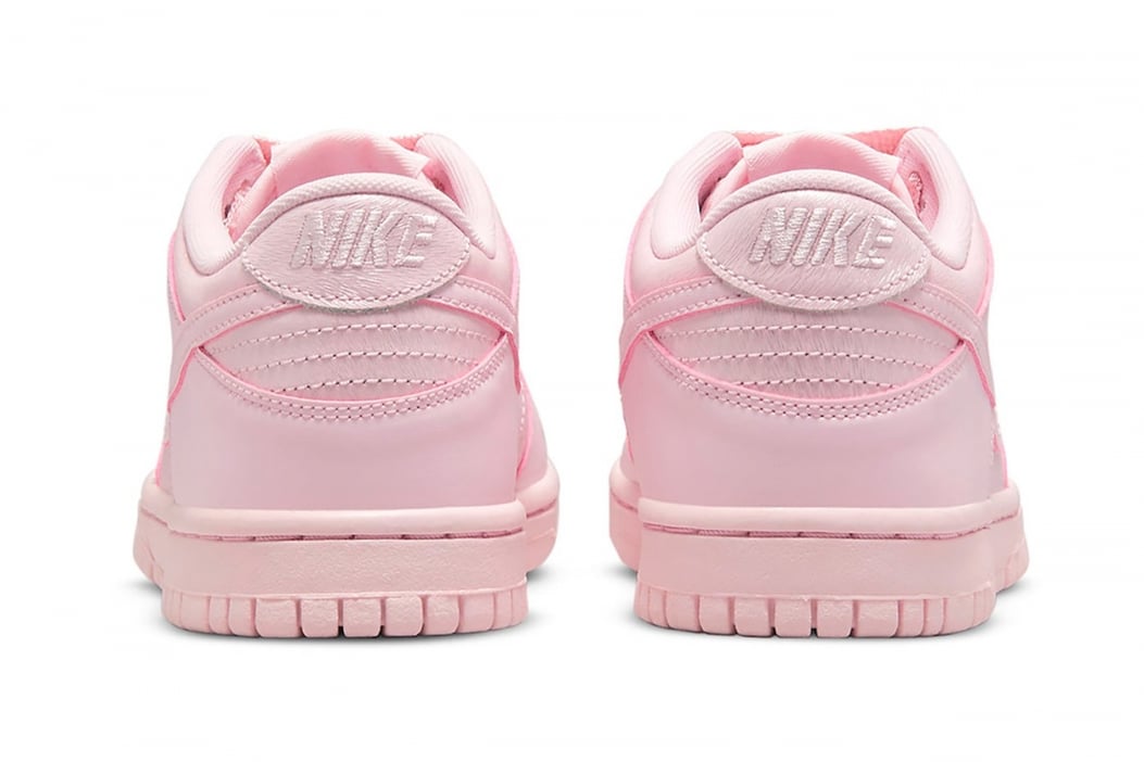 The Nike Dunk Low In Monochromatic “Prism Pink” Is Pink From Heel To Toe