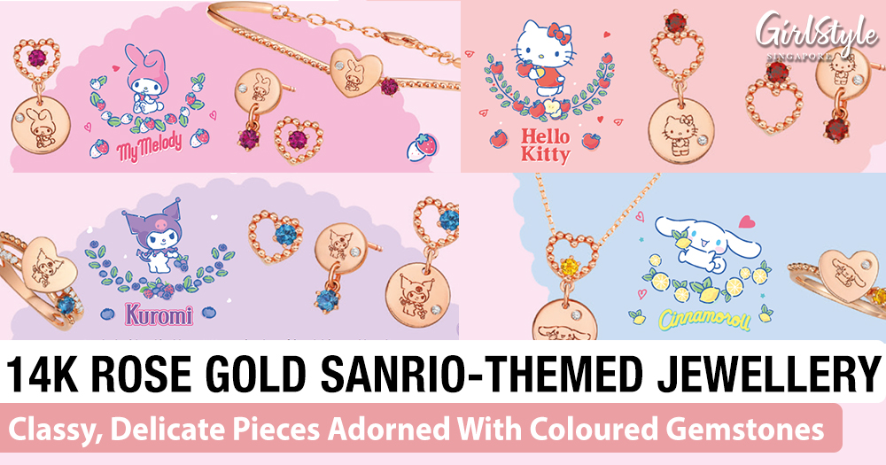 Sanrio Fruity Pop Jewellery Collection By Goldheart Singapore