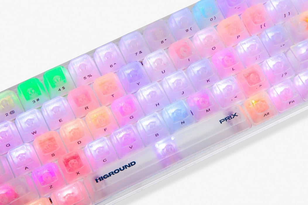 This Translucent Keyboard Has A Nostalgic Vibe & Lights Up In The ...