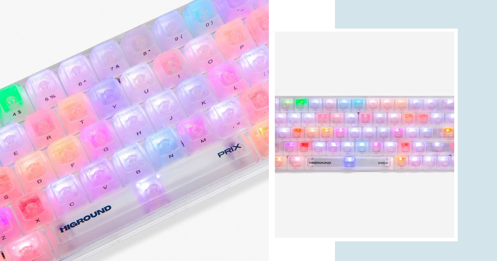 This Translucent Keyboard Has A Nostalgic Vibe & Lights Up In The ...