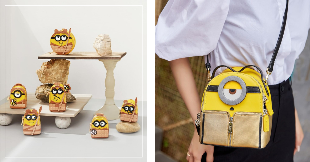 FION x Minions Collection In Singapore: Cute Mini Bags, Backpacks ...