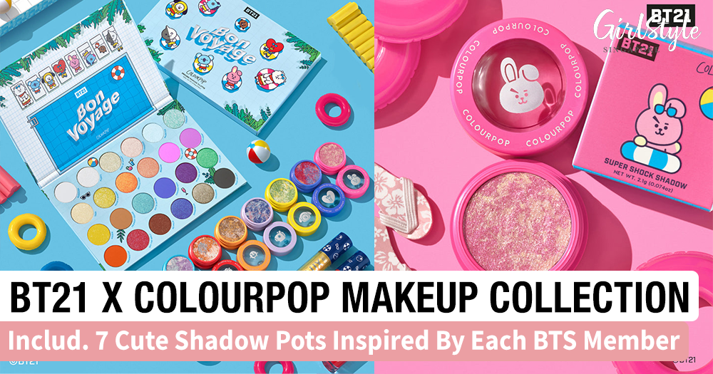 ColourPop Has A New BT21 Makeup Collection You Can Shop Online In Singapore