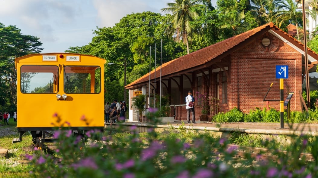 Bukit Timah Railway Station Reopens With A Cafe, Two Gardens, Heritage ...