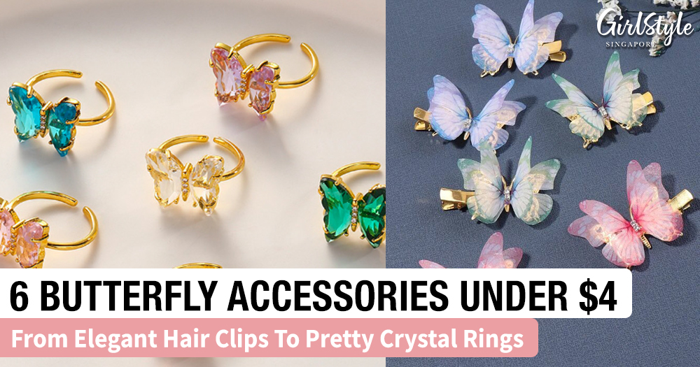 6 Pretty Butterfly-Themed Accessories Under $4, From Hair Clips To ...