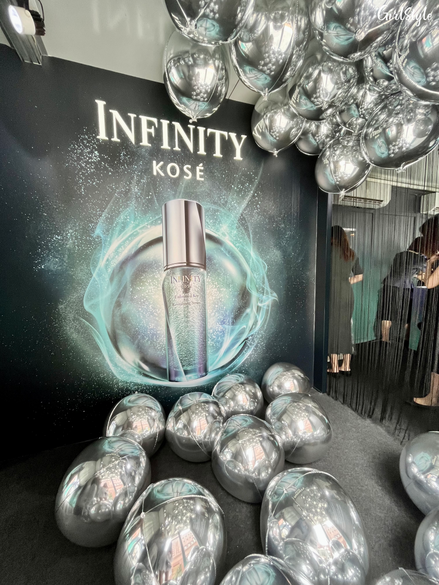 INFINITY KOSÉ Pop-Up At Orchard Road Has A Room Filled With Metallic ...