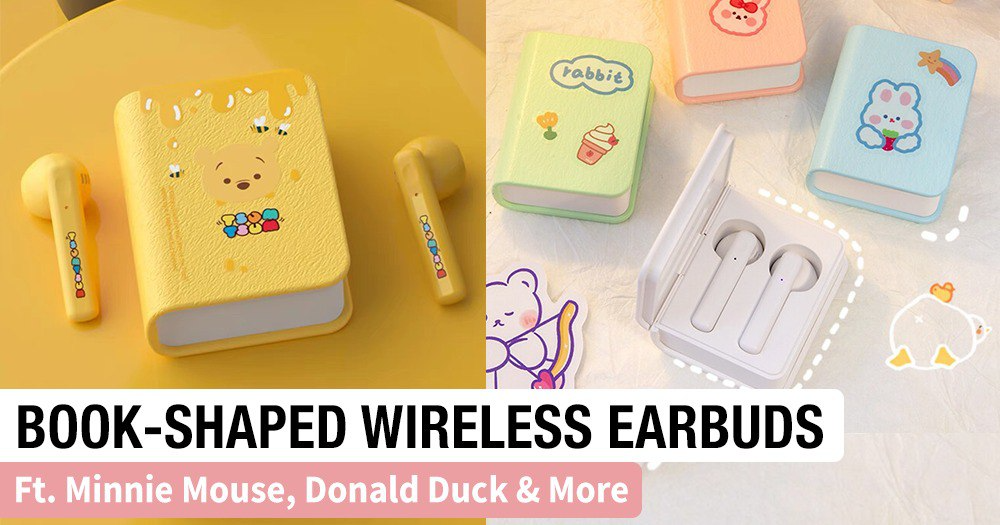 These Tiny "Books" Open To Reveal Wireless Earbuds, Get Them Online In ...