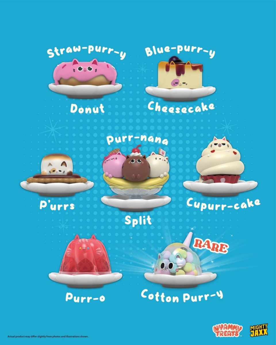 Nyan-licious: New American Dessert Cat Collectible Toys By Nyammy ...