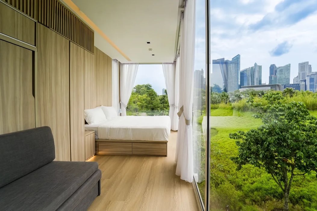 Check Into The New Garden Pod Hotel At Your Next Staycation