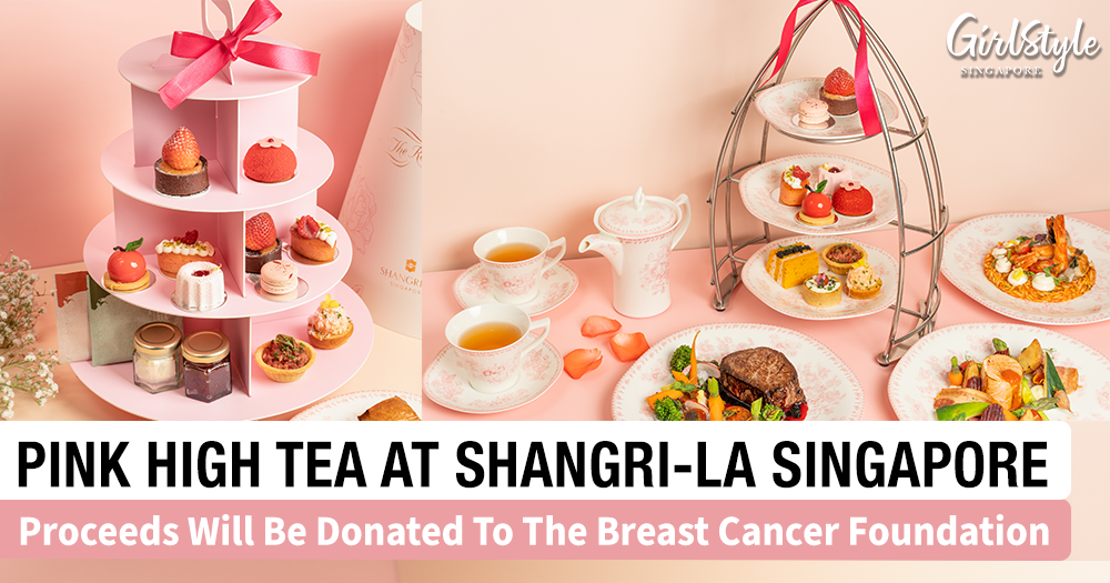 Pink High Tea at Shangri-La Hotel Singapore 2022