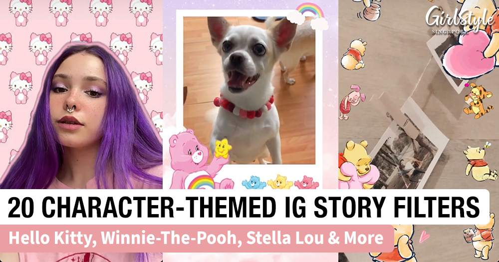 20 Cute Character-Themed Instagram Story Filters