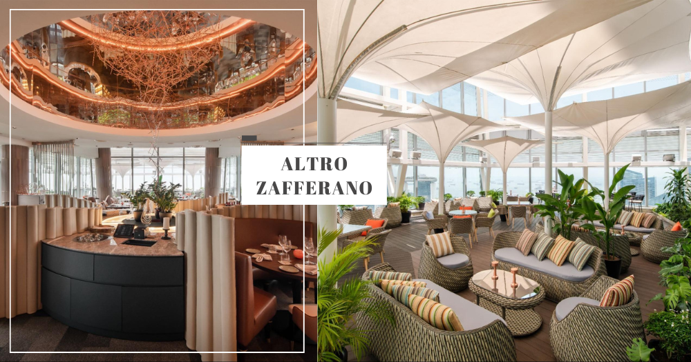 Altro Zafferano - Singapore Italian Restaurant w/ Rooftop Bar Terrace