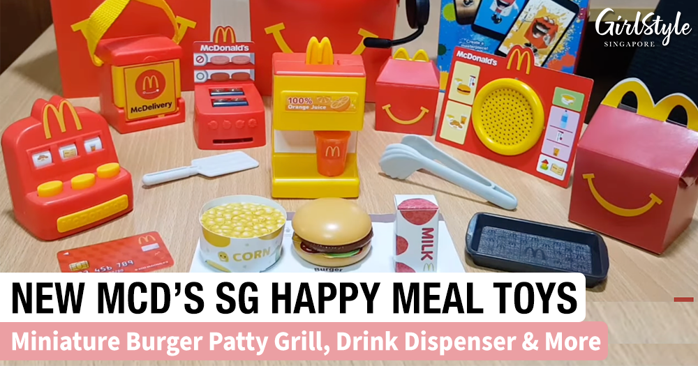 New Let’s Play McDonald’s Singapore Happy Meal Toys Are Fully ...