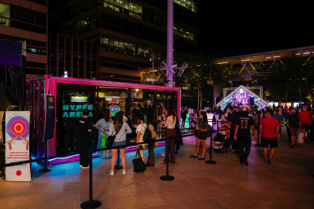 Gamebox: New Pop-Up Neon Gamified Playspace In Singapore Has Arcade ...