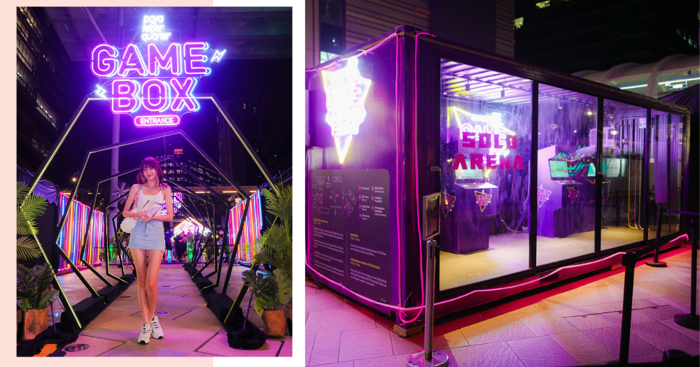 Gamebox: New Pop-Up Neon Gamified Playspace In Singapore Has Arcade ...