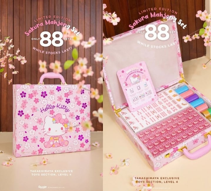 Hello Kitty Sakura Mahjong Solitaire In Singapore