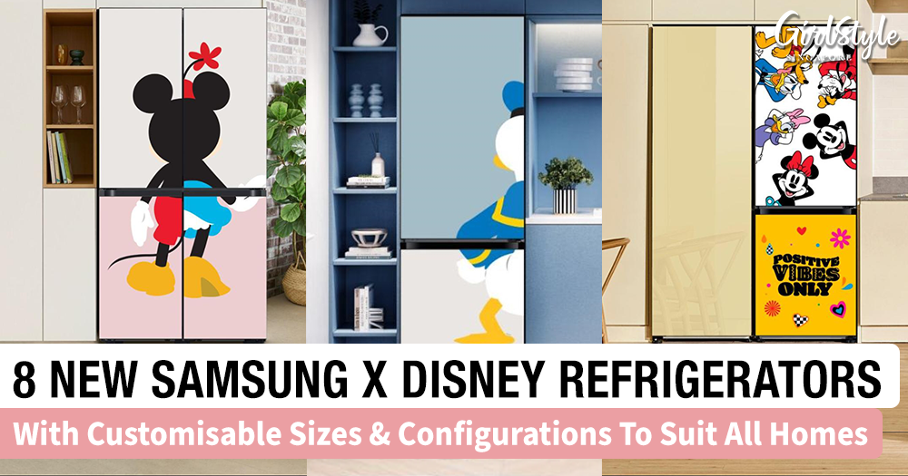 8 New Samsung Bespoke Disney Refrigerators In Singapore, All Customisable