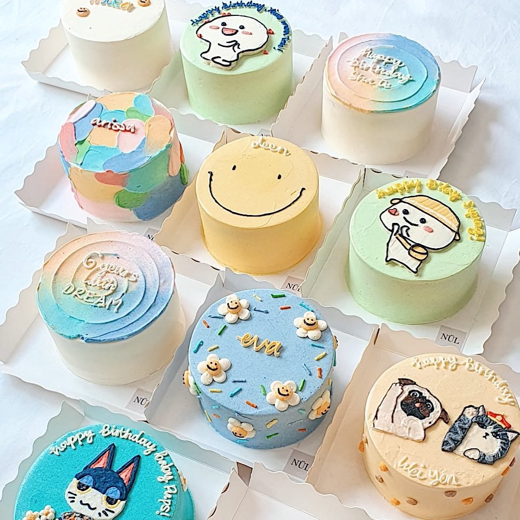 NÜL Bakery Has Cute Korean-Style Cakes With Quirky Designs
