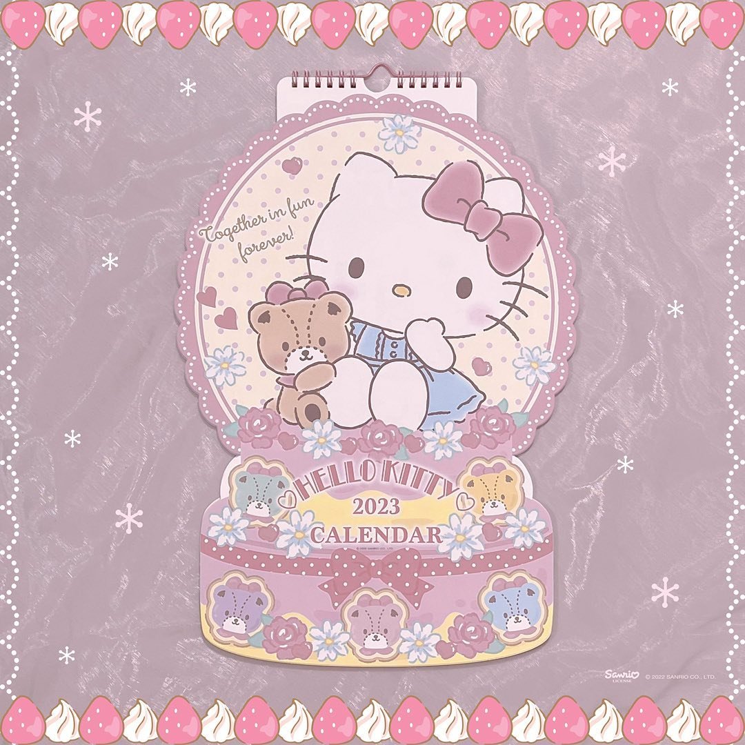 Sanrio 2023 Calendars & Planners Now Available In Singapore