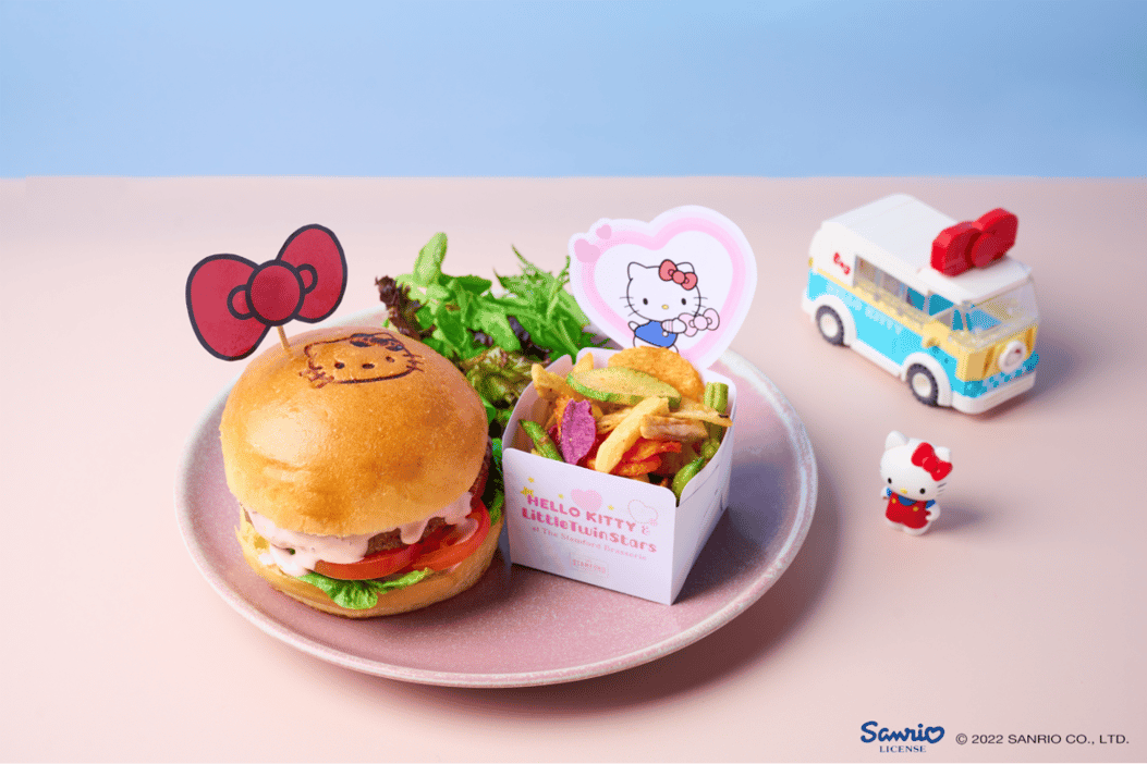 Sanrio Cafe At The Stamford Brasserie With Hello Kitty & Twin Stars Themed