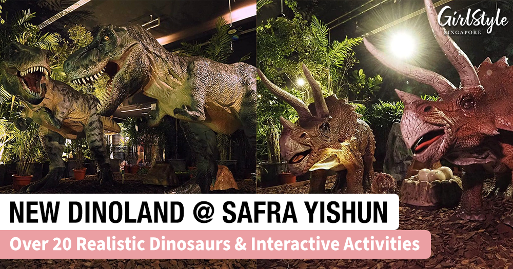 Dinoland At SAFRA Yishun Is A New Indoor Forest Trail