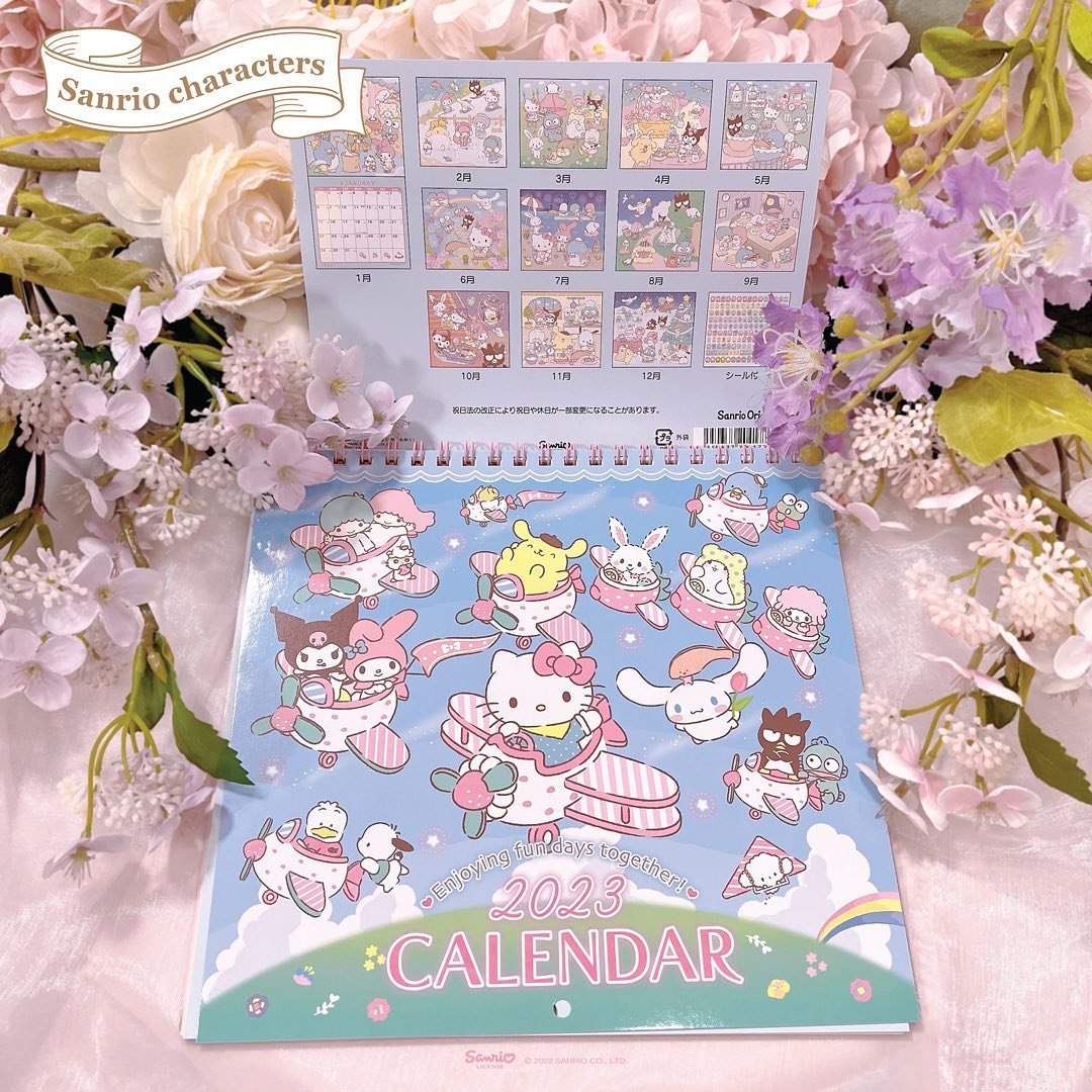 Sanrio 2023 Calendars & Planners Now Available In Singapore