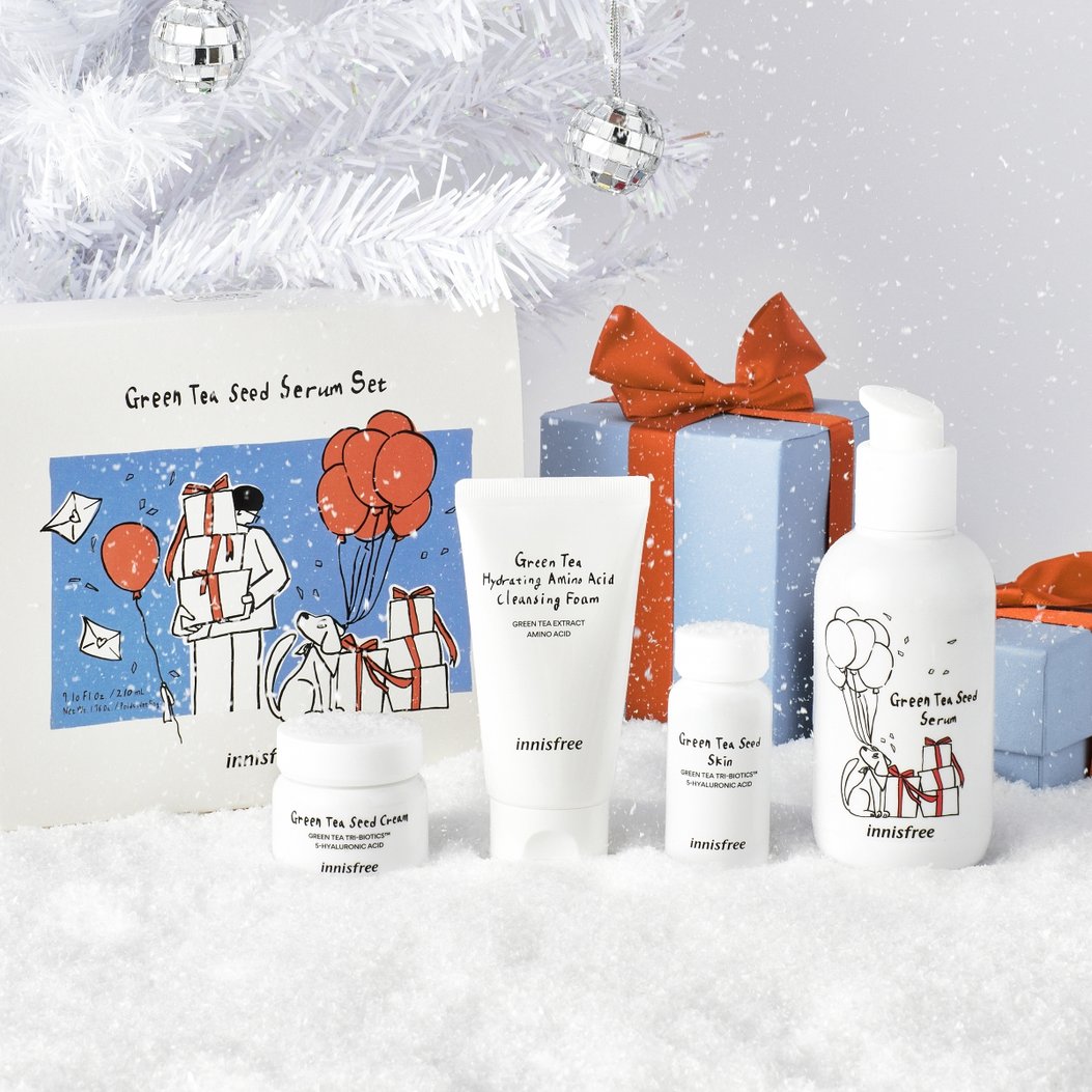 innisfree x étoffe 2022 Green Holidays Edition collection