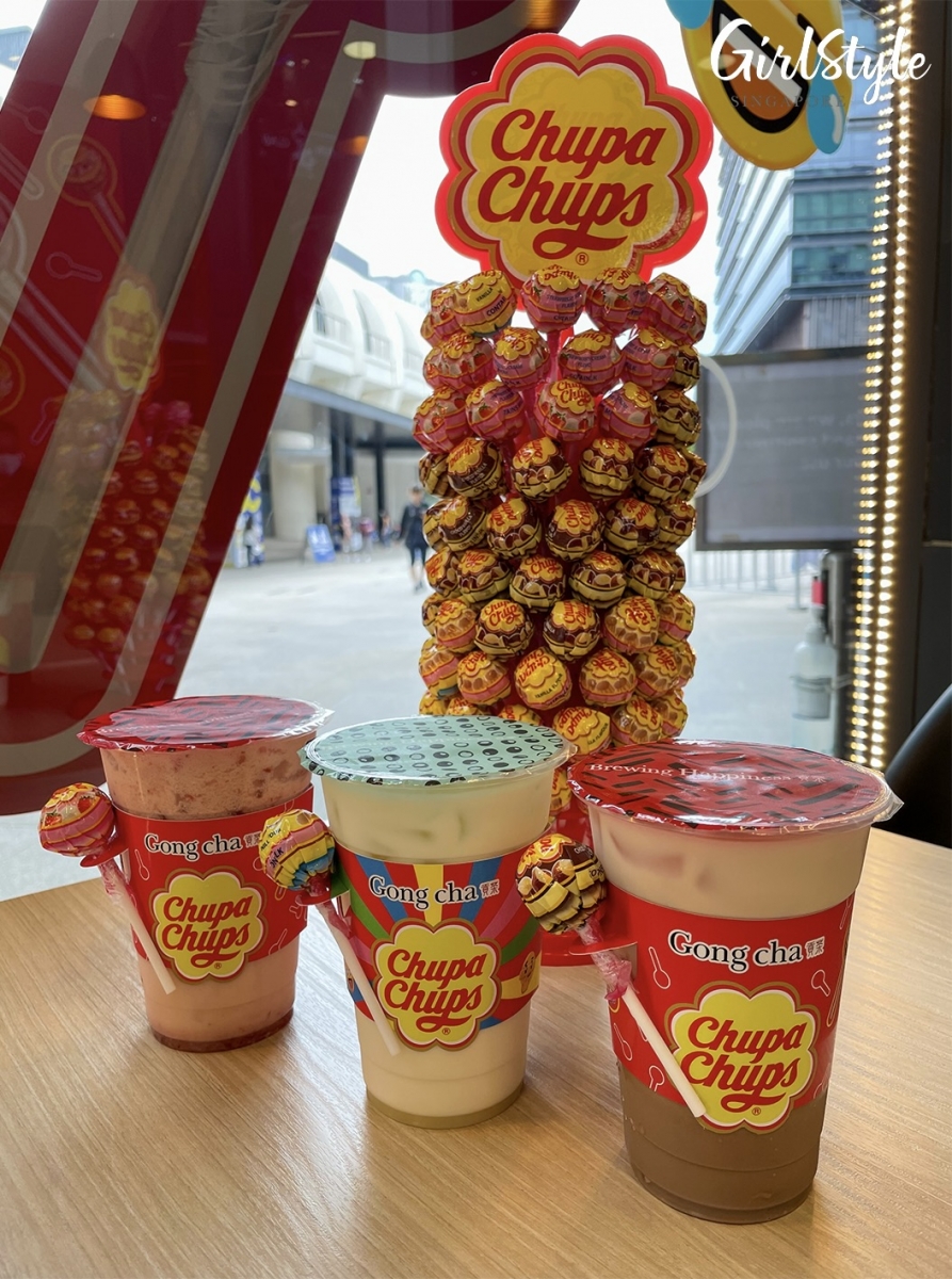 Gong Cha X Chupa Chups 3 New Candy Flavoured Bubble Teas