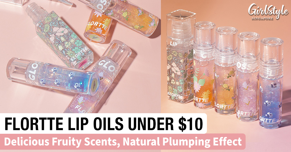 Flortte Lip Oils Have Floral Packaging & Fruity Scents, Get Them Online ...