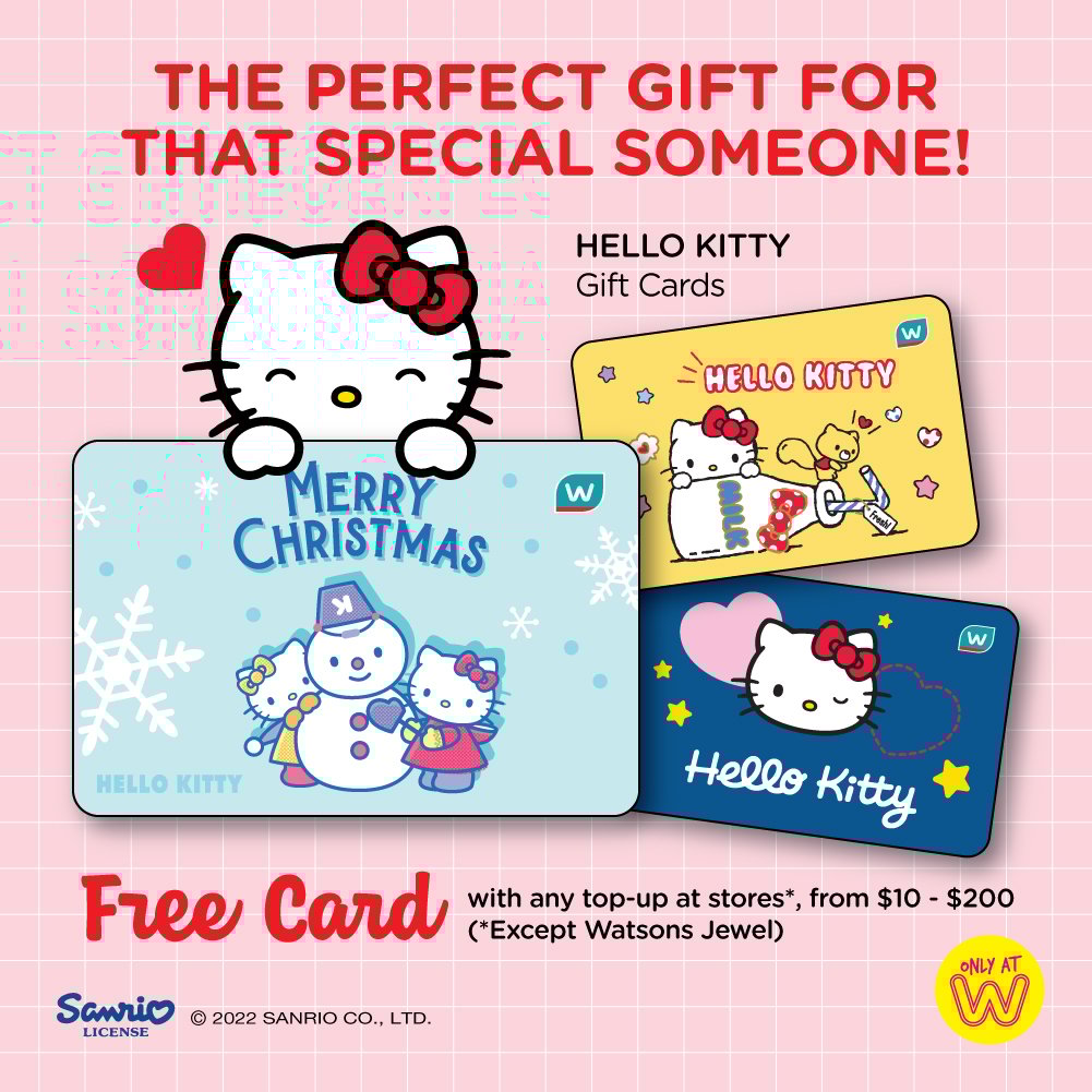 Calling All Hello Kitty Fans! You Won't Be Able Resist The Cute Watsons ...
