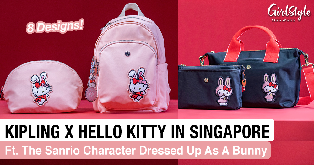 Kipling Hello Kitty Year Of The Rabbit 2023 Collection In Singapore