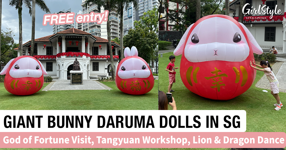 Giant Bunny Daruma Dolls, Lion & Dragon Dance, Complimentary Admission ...